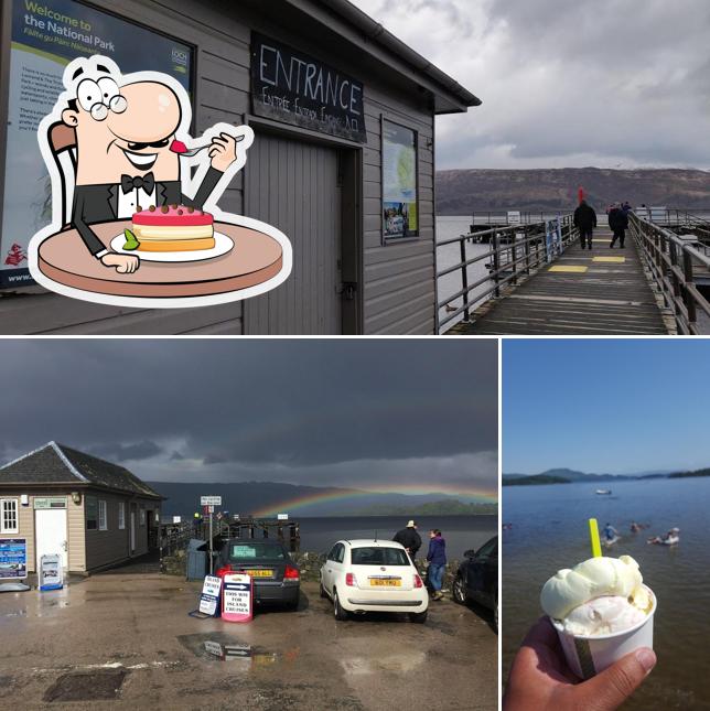 St Mocha Coffee Shop And Ice Cream Parlour Luss Pier in Luss ...
