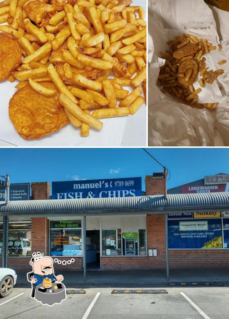 Manuel's Fish And Chips Langwarrin, Langwarrin - Restaurant menu ...