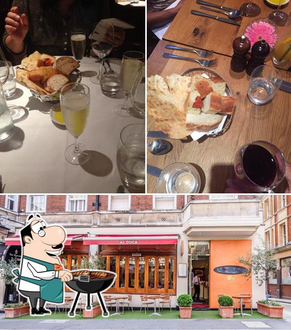 Menu of Al Duca, London - italian restaurant reviews and ratings