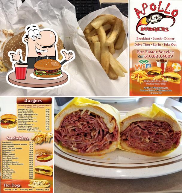 Apollo Burgers in Carson - Restaurant menu and reviews
