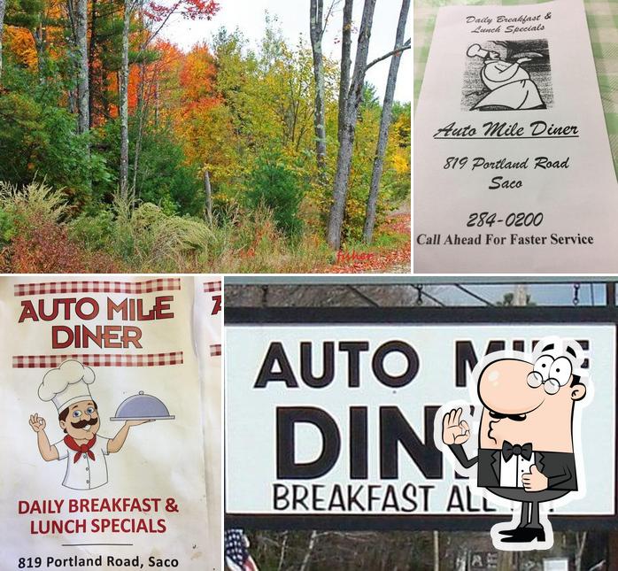 Auto Mile Diner in Saco - Restaurant menu and reviews