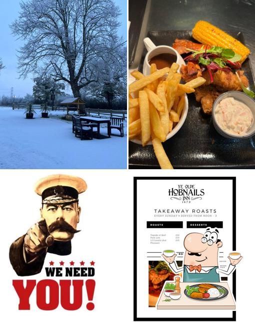 Ye Olde Hobnails Inn, Little Washbourne - Restaurant menu, prices and ...