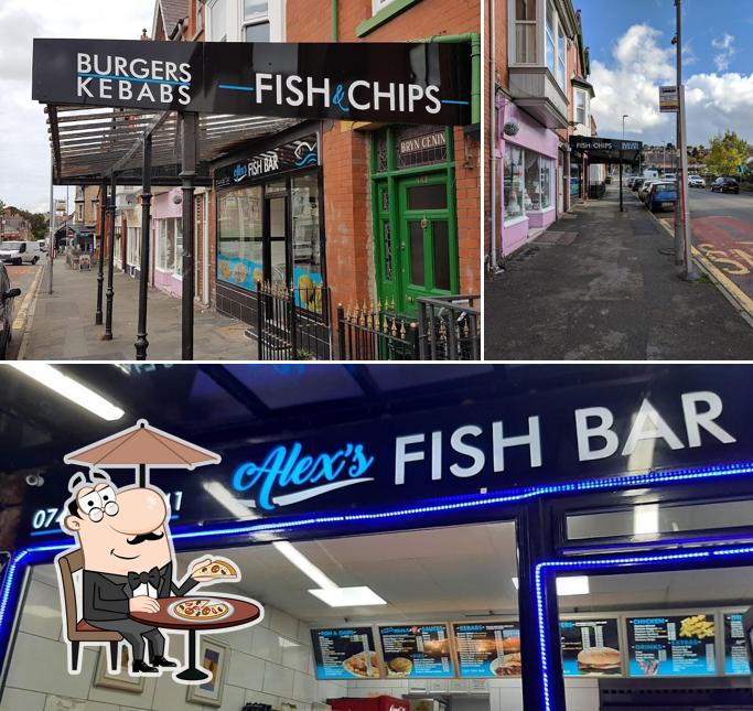 Alex's Fish Bar, Colwyn Bay - Restaurant menu, prices and reviews