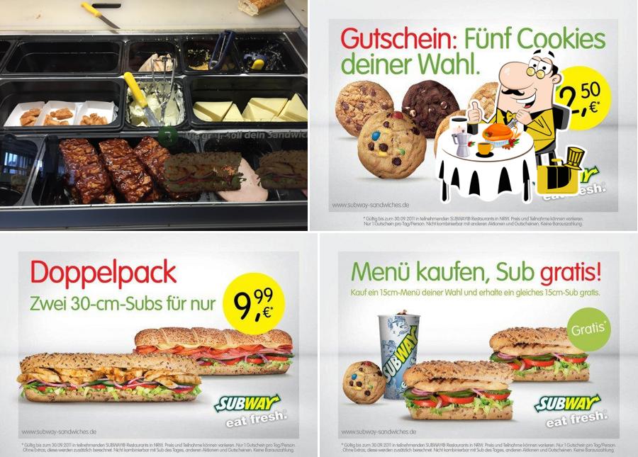 Subway fast Food, Köln, Schanzenstraße 22 - Restaurantspeisekarten und ...