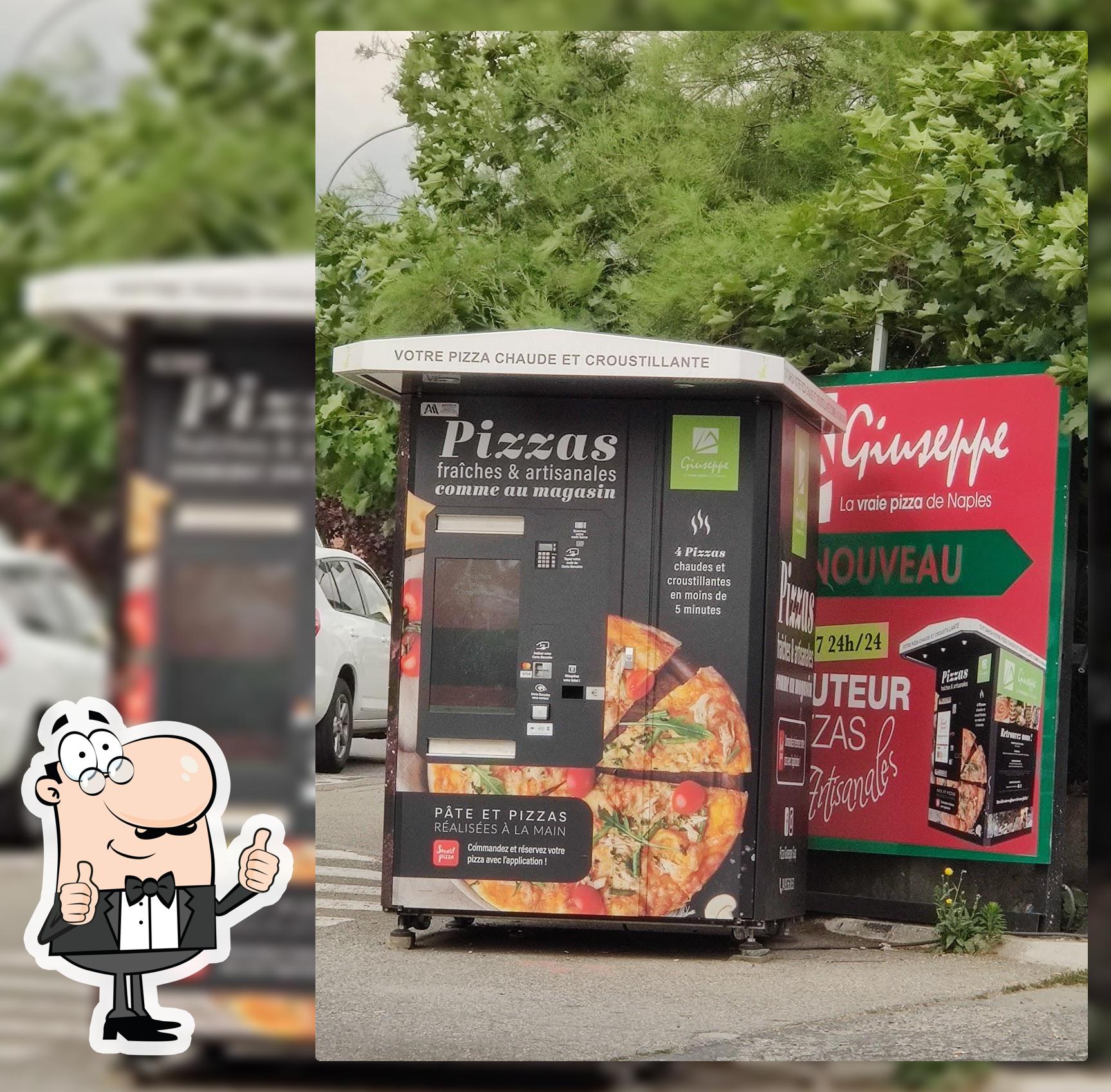 Distributeur à pizza Giuseppe, Gap - Menu du restaurant, prix et avis