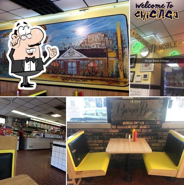 Burger Baron Restaurant, 1381 W Grand Ave in Chicago - Restaurant menu ...