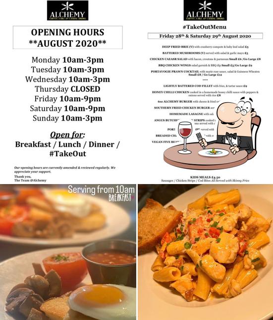 Alchemy in Greyabbey - Restaurant menu and reviews