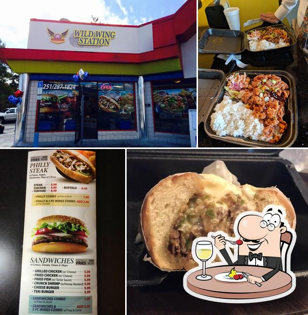 Wild Wing Station, 1500 Government St J in Mobile - Restaurant menu and ...