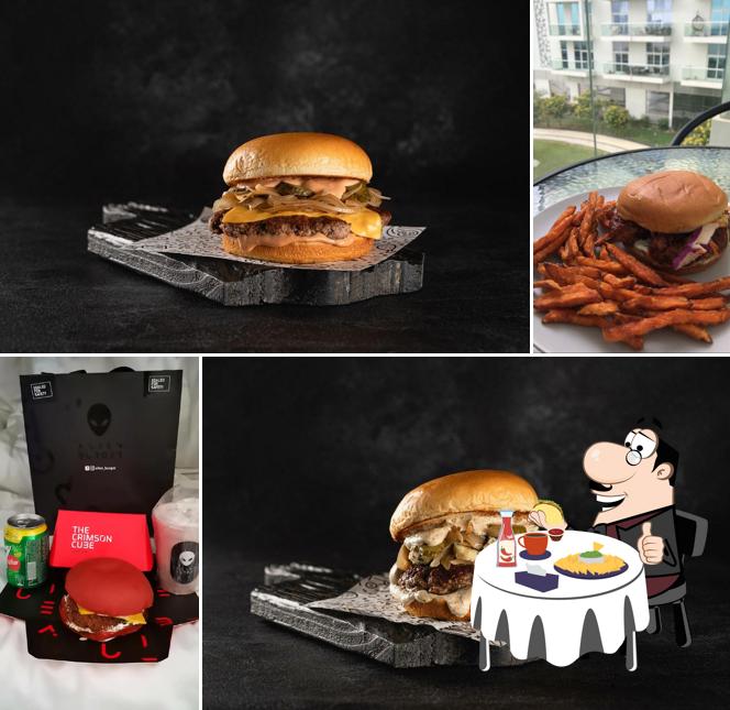 Restaurante Alien Burger - آليان برجر - DSO, Dubai, DSO - Carta del ...