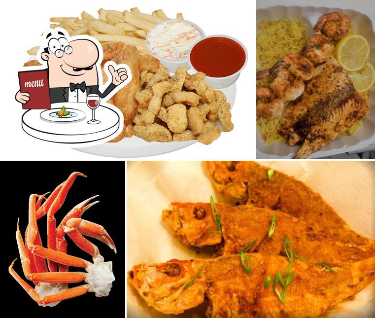 Shark's Fish Chicken & Seafood, Baltimore - Restaurant menu, prices and ...