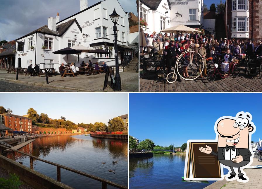 The Prospect Inn in Exeter - Restaurant menu and reviews