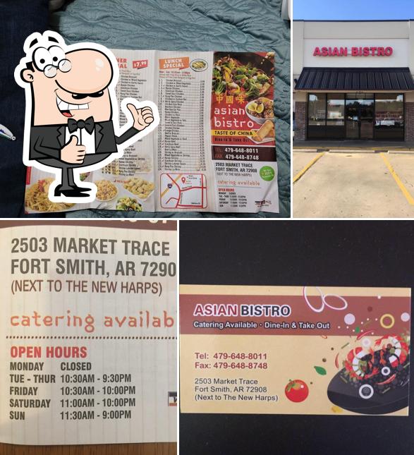 Asian Bistro in Fort Smith - Restaurant menu and reviews