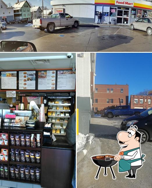 Dunkin', Shell Gas Station, 4 Oak St in Gardner - Restaurant menu and ...