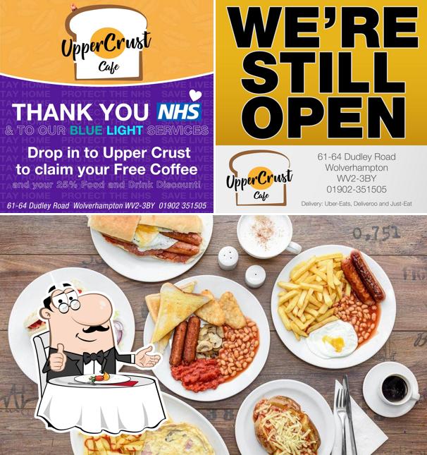 Upper Crust Cafe in Wolverhampton - Restaurant menu and reviews