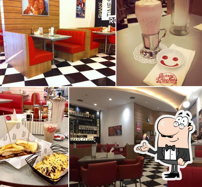 Johnny Rockets restaurant, South Jakarta, Lotte Shopping Avenue 3F ...