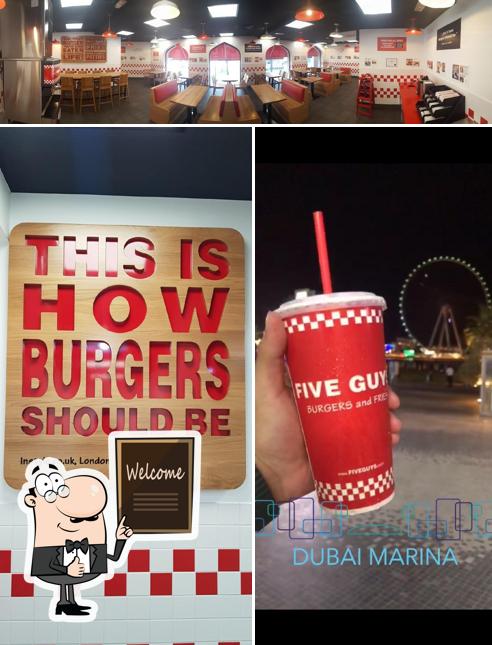 Five Guys restaurant, Dubai, Al Mamsha Street - The Walk - Restaurant ...