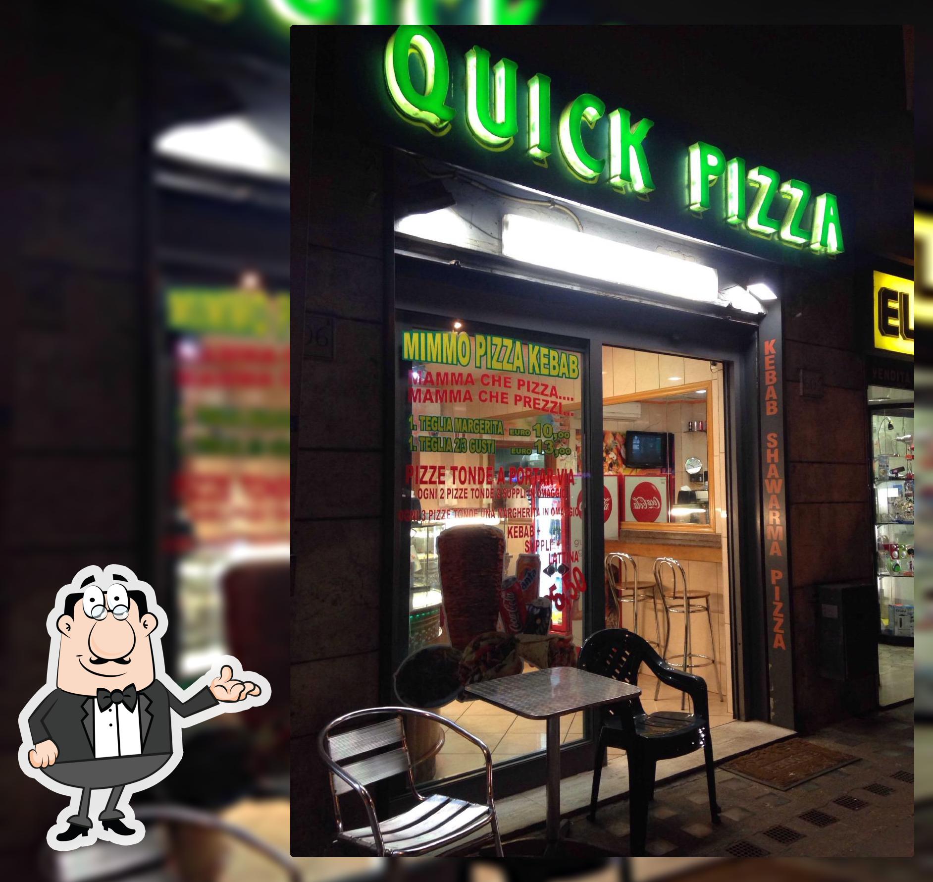 Quick Pizza pizzeria, Rome - Restaurant menu and reviews