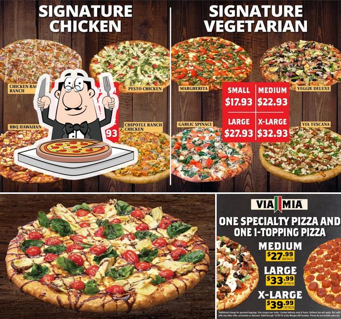 VIA MIA PIZZA, 16990 Monterey Rd in Morgan Hill - Restaurant menu and ...