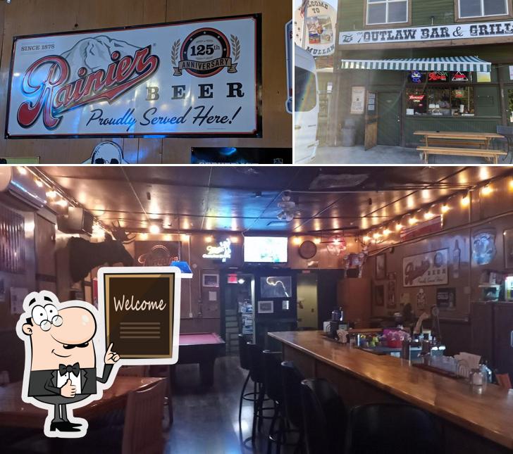 Outlaw Bar & Grill, Mullan - Restaurant menu, prices and reviews