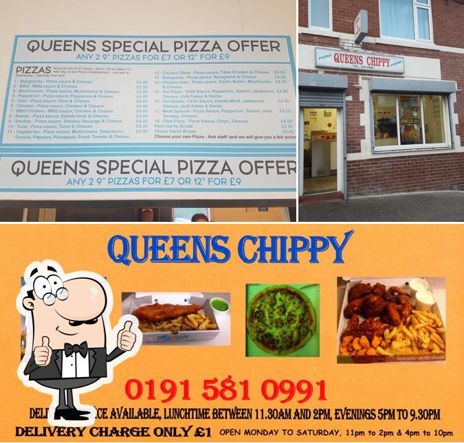 Queens Chippy in Seaham - Restaurant menu and reviews