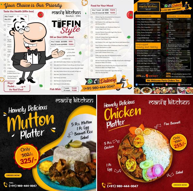 Mani's Kitchen, Kolkata - Restaurant menu, prices and reviews