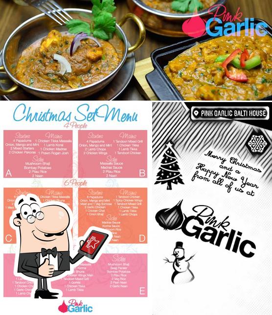 Pink Garlic Balti House, 395 London Rd in Hazel Grove - Restaurant menu ...