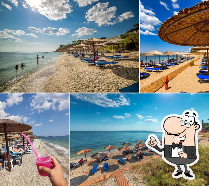 azul beach bar, Platanitis - Opiniones del restaurante