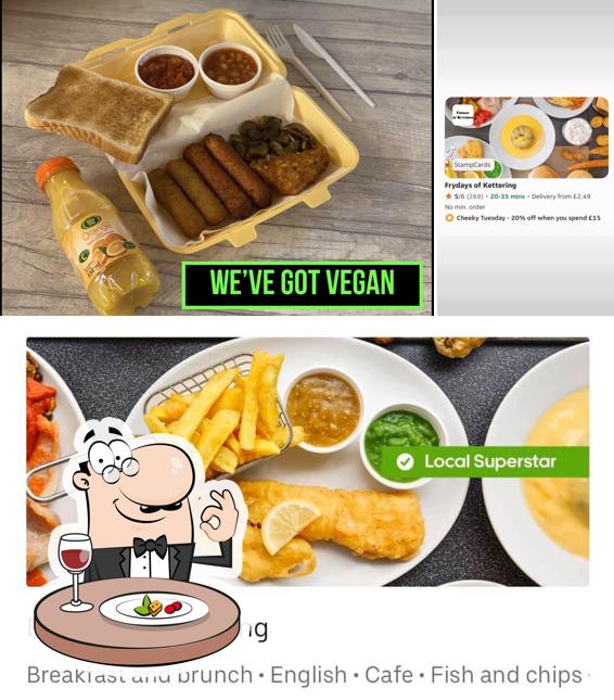 Frydays of Kettering in Kettering - Restaurant menu and reviews