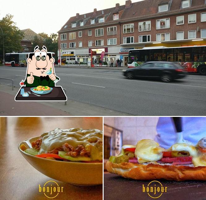 Croque Bonjour restaurant, Hamburg - Restaurant Menü