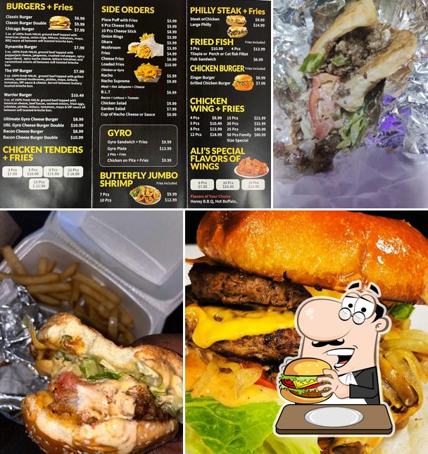 Ali's broast & burgers(zabihah halal) in Evanston - Restaurant menu and ...