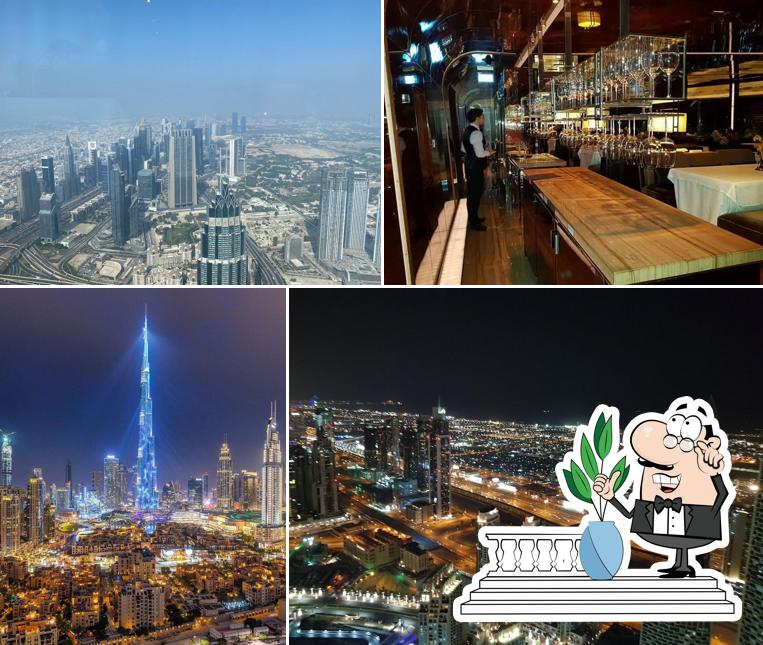 Atmosphere Burj Khalifa restaurant, Dubai, Burj Khalifa - 122nd Floor ...