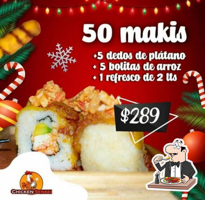 Restaurante chiken sensei Chicken Sensei alitas y makis, Tuxtla ...