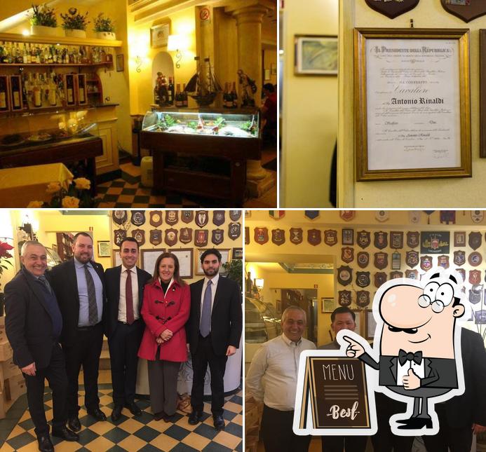 Menu di Il Ristorante Rinaldi Al Quirinale, Roma - recensioni e valutazioni