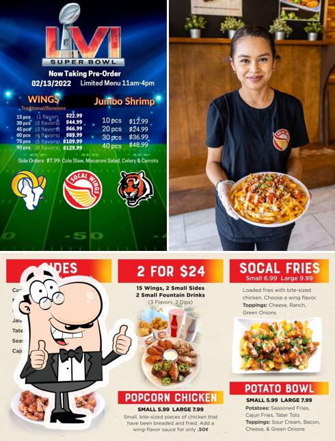 SoCal Wings - Fullerton in Fullerton - Restaurant menu and reviews