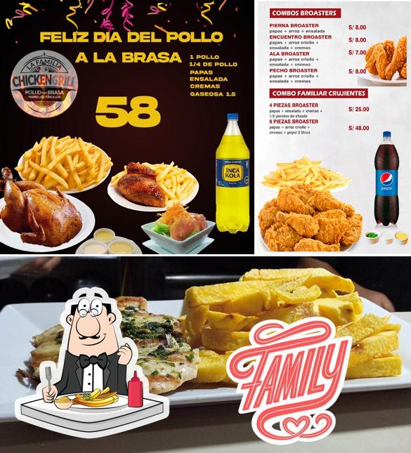 LA FAMILIA CHICKEN GRILL SANTA ANA, Los Olivos - Restaurant menu ...