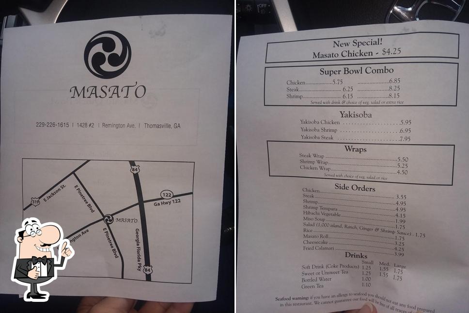 Masato Express, 1428 Remington Ave in Thomasville - Restaurant menu and ...