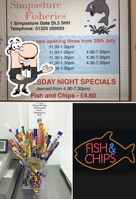 Simpasture Fisheries, Newton Aycliffe - Restaurant menu, prices and reviews