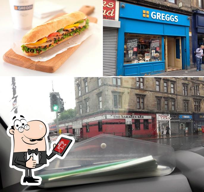Greggs, 240 Saracen St in Glasgow - Restaurant menu and reviews