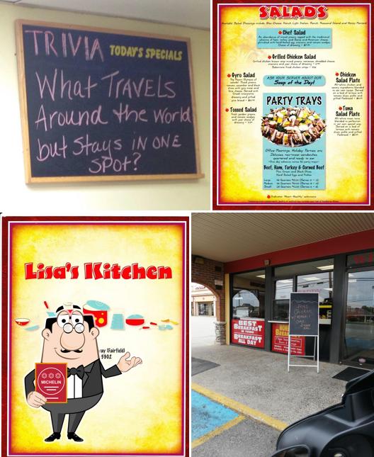 Lisa's Kitchen, Fairfield - Restaurant menu, prices and reviews