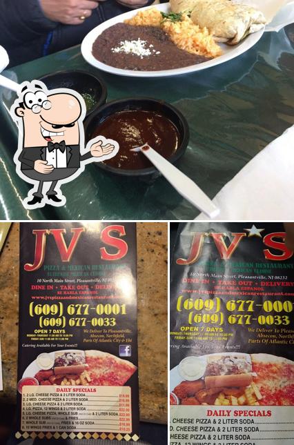 Jv's Pizza & Mexican Restaurant in Pleasantville - Restaurant menu and ...