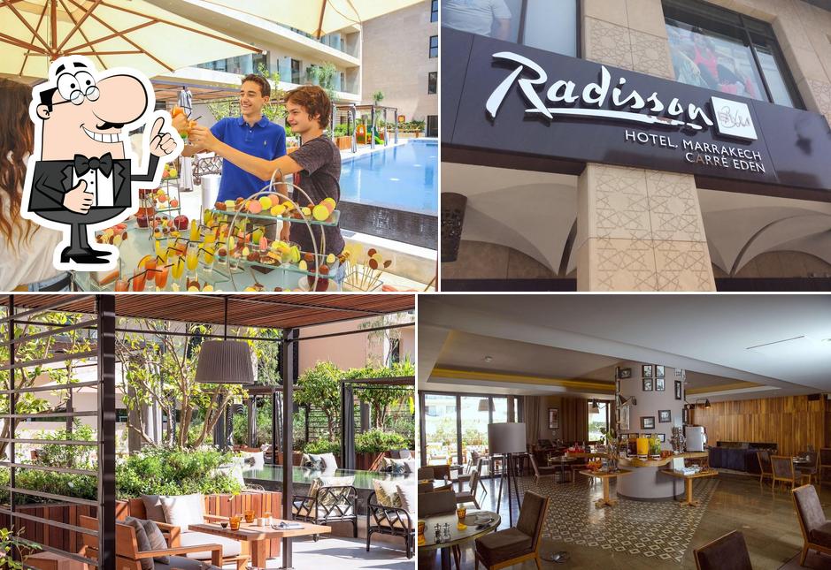 Radisson Blu Hotel, Marrakech Carre Eden restaurant, Marrakesh ...