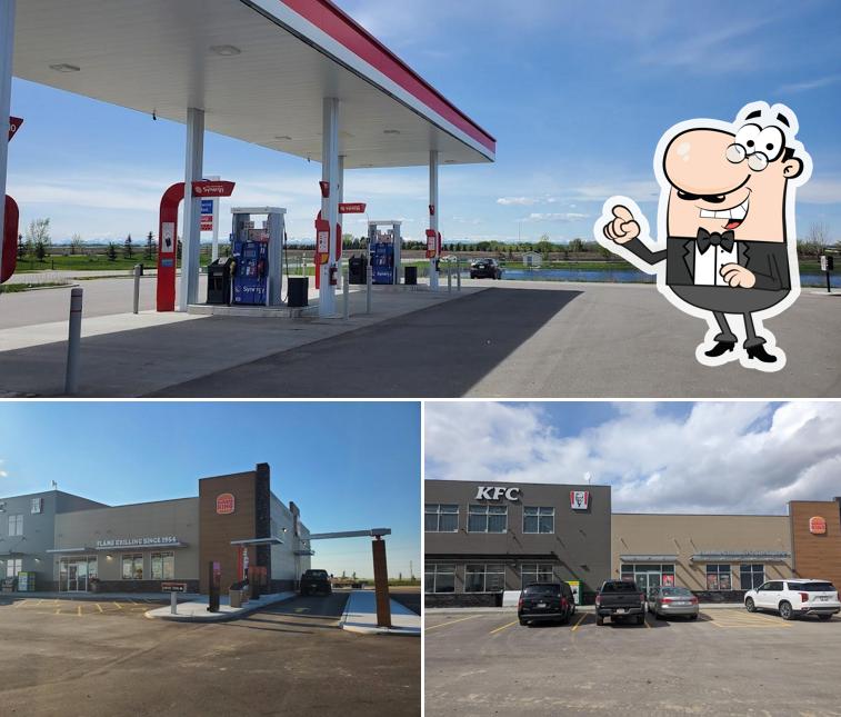 Luxus Burger King Autobahnraststatte Fotos