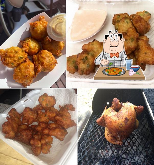 Conch Fritter Stand in Key West
