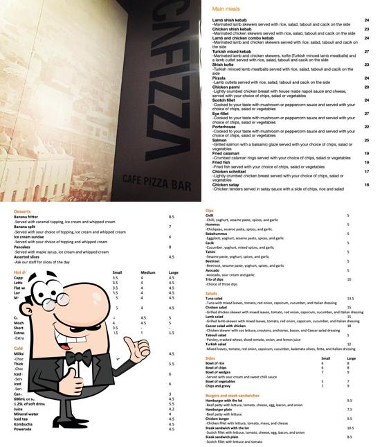 Restaurante Cafizza, Geelong - Carta del restaurante y opiniones