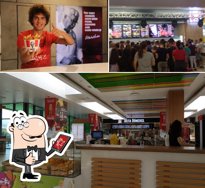 KFC restaurant, Skopje, City Mall (Food Corner - Restaurant menu and ...