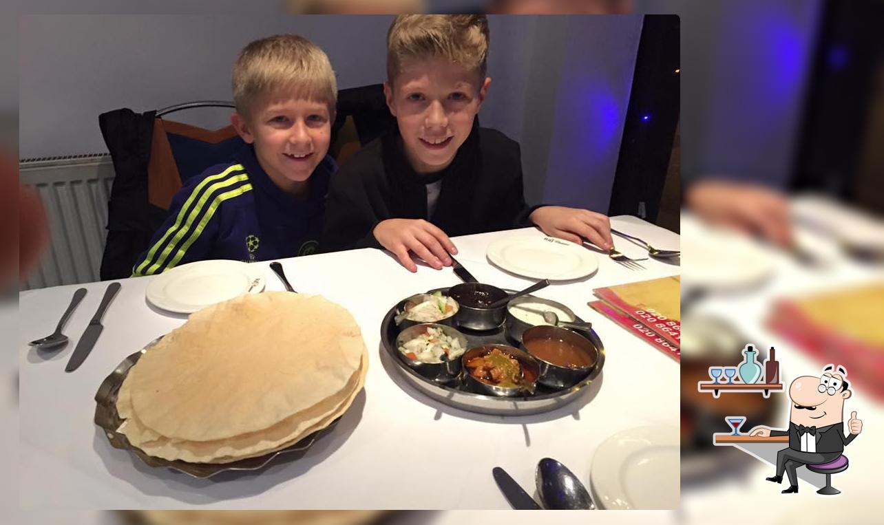 The Raj, Sutton - Restaurant menu, prices and reviews