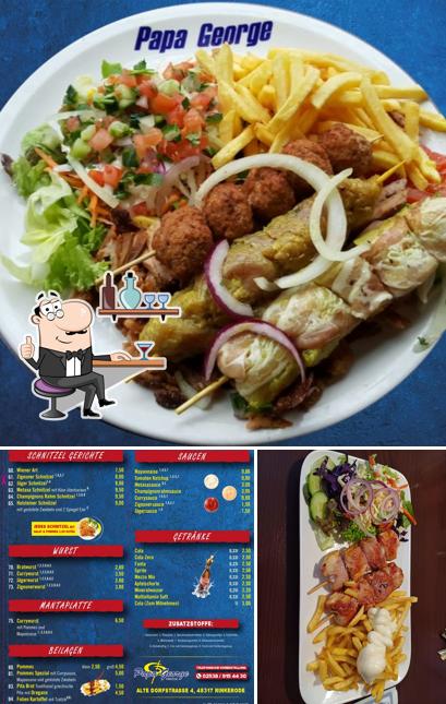 Papa George - Rinkerode restaurant, Drensteinfurt - Restaurant menu and ...