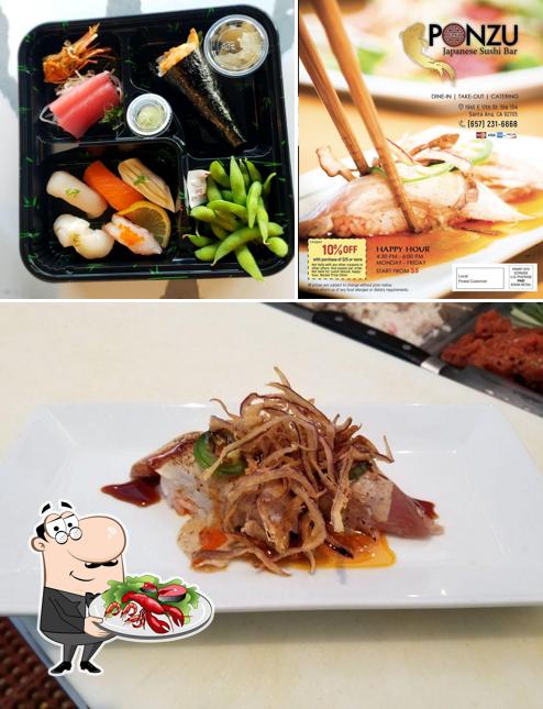 Ponzu Japanese Sushi Bar, Santa Ana - Restaurant menu, prices and reviews