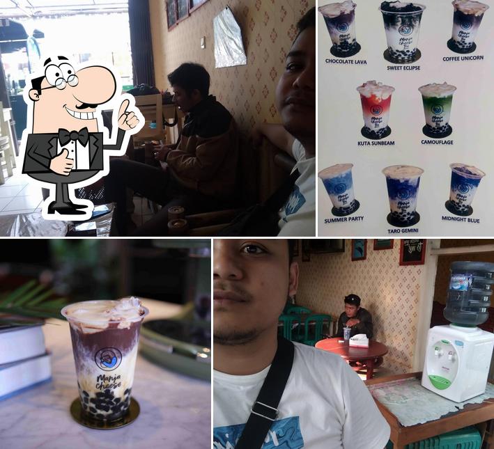 Manja cheese tea cililin cafe, Cihampelas