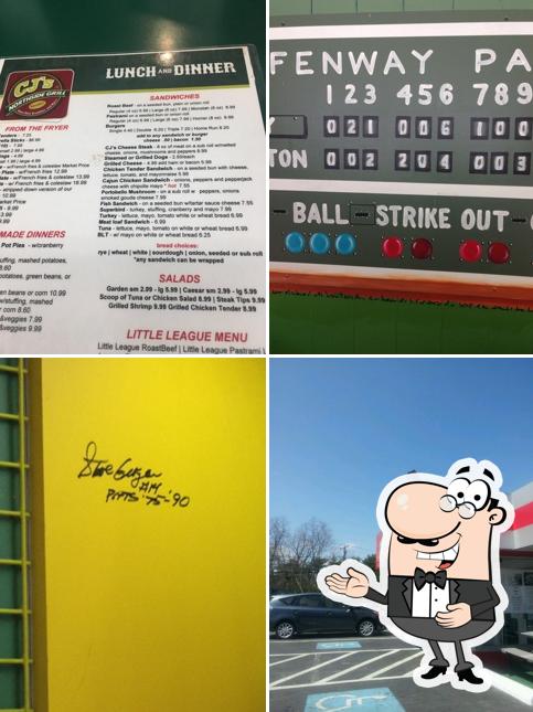 Menu of CJ's Northside Grill restaurant, Framingham - reviews and ratings